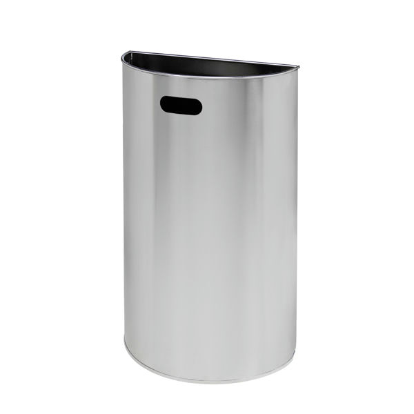 KANTA ZIDNA, OVALNA 40L, INOX