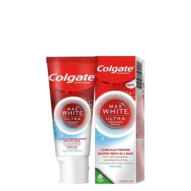 COLGATE PASTA 50ML MAX WHITE ULTRA FRESHNESS PEARLS