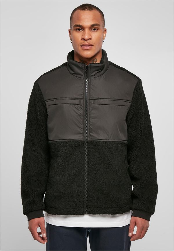 SHERPA PATCHED JACKET BLACK