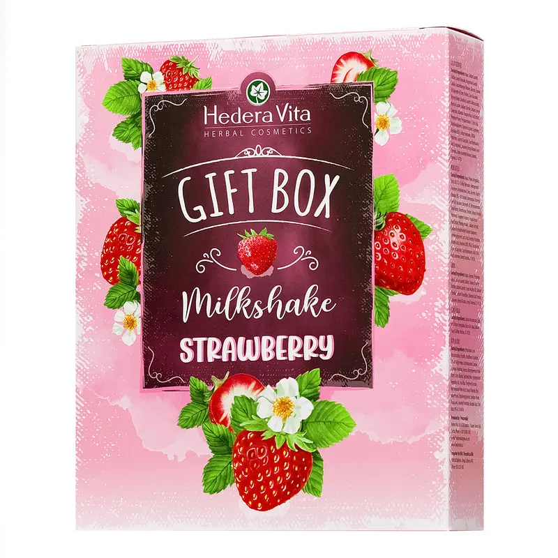 Hedera Vita Poklon set, Milkshake jagoda, 5 komada