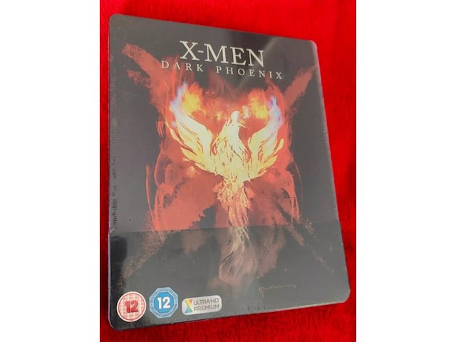 X-Men Dark Phoenix 4K UHD + Blu Ray Steel Box Set