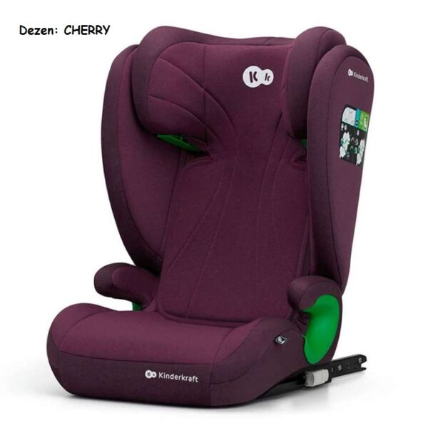 Auto sedište Kinderkraft Junior Fix2 I size 100-150 cm CHERRY