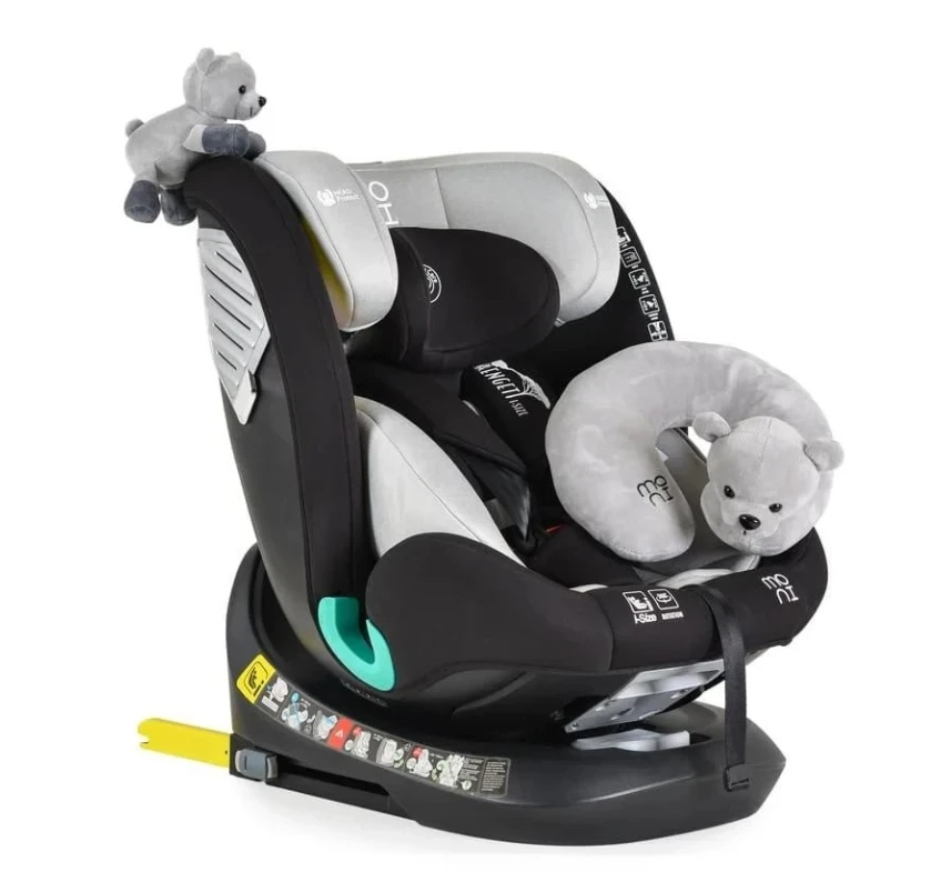 Moni Serengeti Isofix auto sedište za decu i-Size 40-150cm-Light Grey