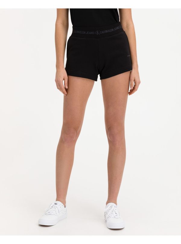 LOGO TRIM JOGGER SHORTS CALVIN KLEIN JEANS - WOMEN