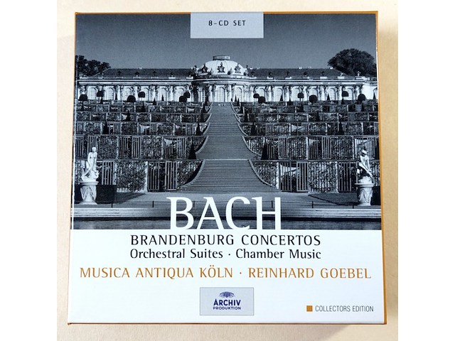 Bach - Brandenburg Concertos - Orchestral Suites (8xCD)