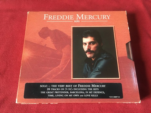 3CD - Freddie Mercury -Mr Bad Gay &; Barcelona +Bonus CD