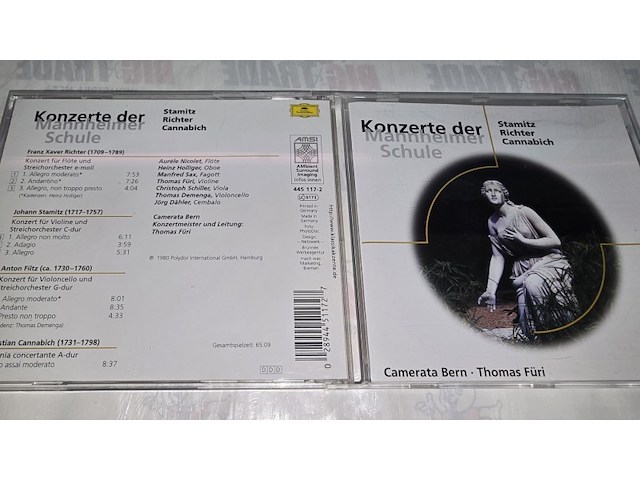 Konzerte der Mannheimer schule , ORIGINAL