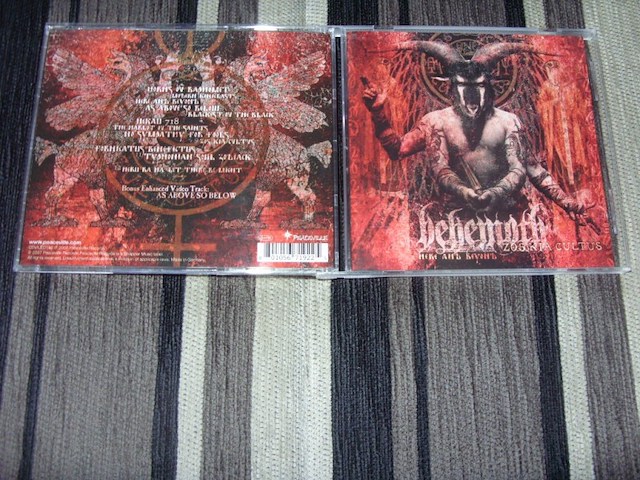 Behemoth – Zos Kia Cultus (Here And Beyond) CD EU 2008.