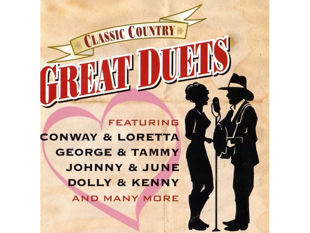 Various - Classic Country Great Duets 2xCD