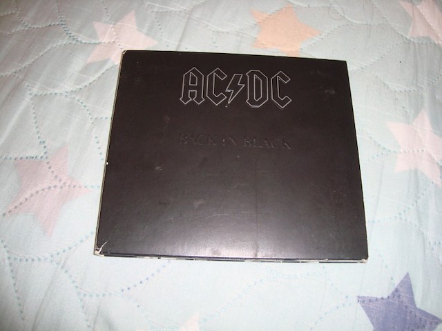 AC/DC - Back In Black  - (original digipak)