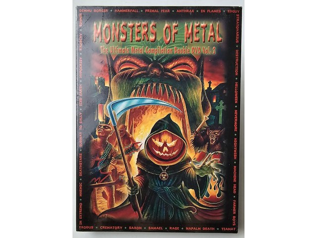 Monsters Of Metal Original 2 DVD Nightwish Motörhead