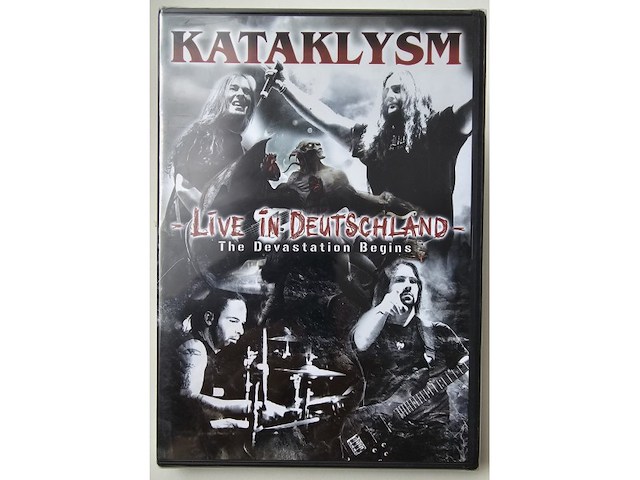 Kataklysm Live Deutschland Original neotpakovan 2 DVD