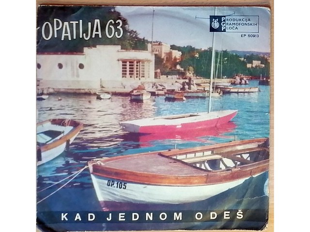 EP V/A - Opatija 63: Kad jednom odeš, 2. press, G+/VG-