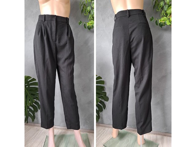 H&;;;M duboke poslovne pantalone 34