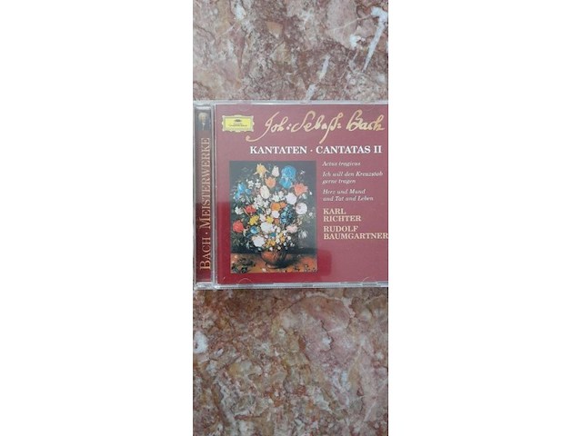 CD Kantaten Bach- Cantatas II