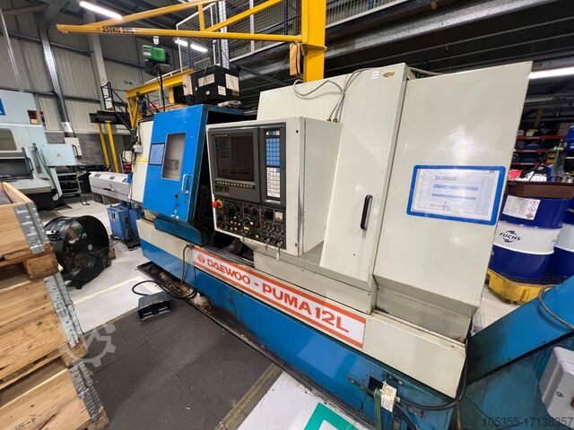 CNC strug i glodanje Strug
DAEWOO Puma 12L CNC Lathe