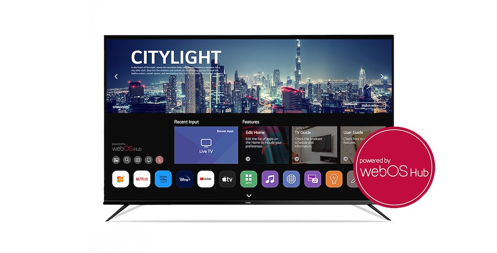 SMART LED TV 75WOS640E powered by WebOS