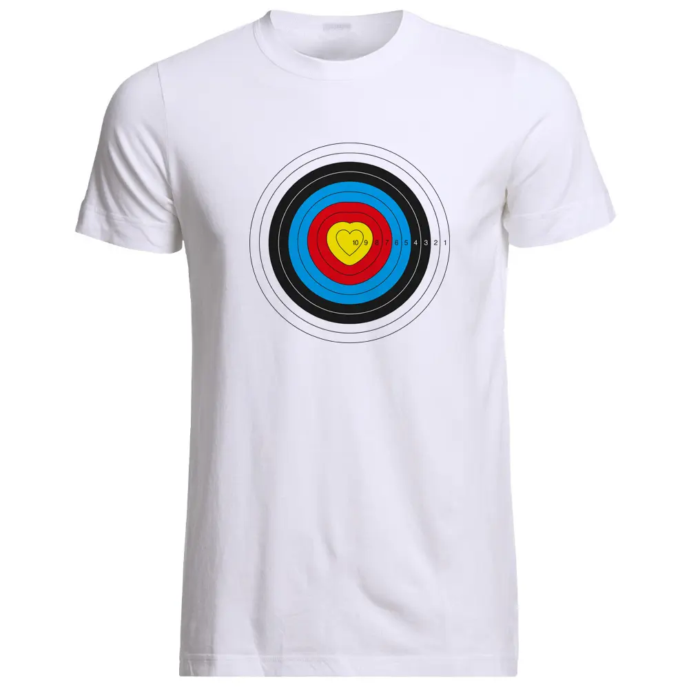 SHOP & SHOOT Majica kratkih rukava Archery Love, Bela