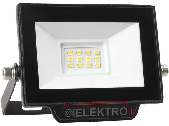 Elektro Led reflektor 10W 900lm 6500K