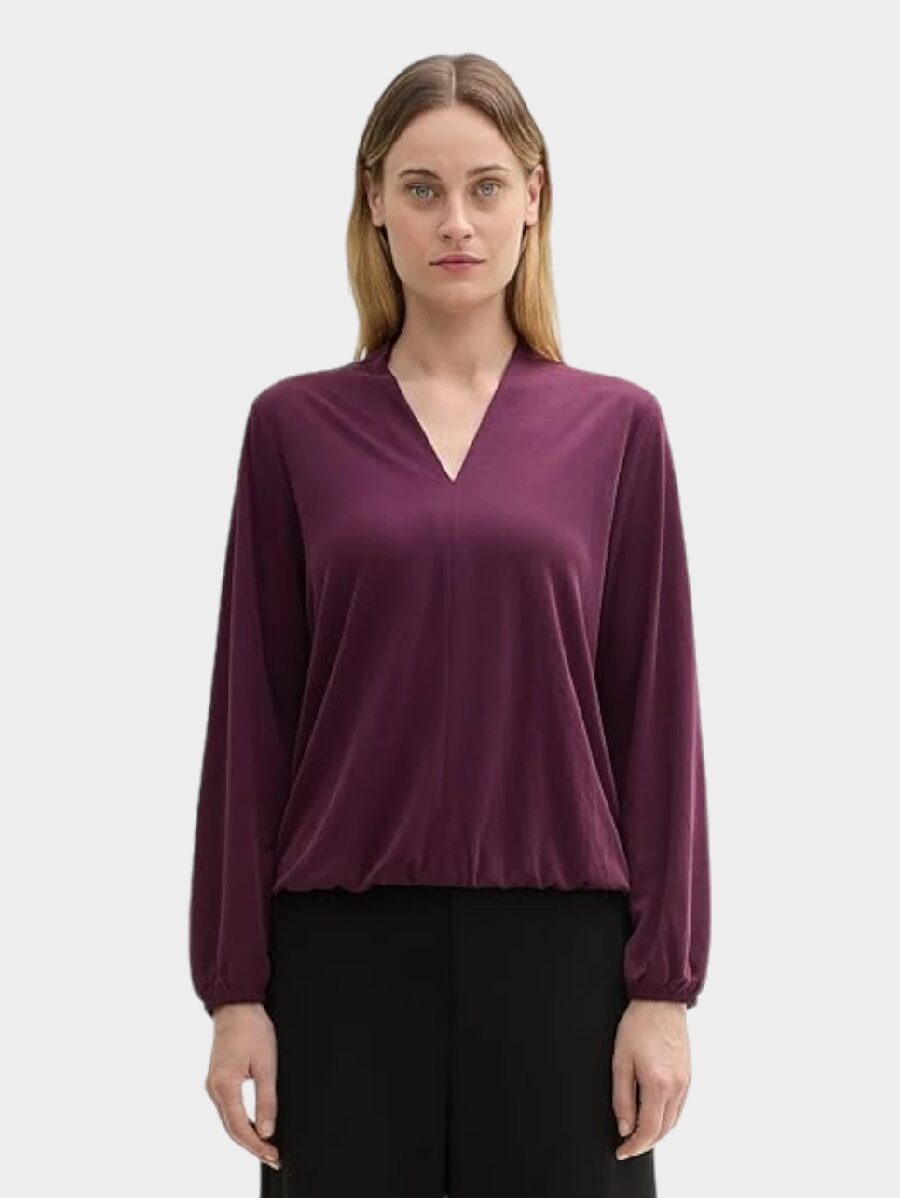 TOM TAILOR ŽENSKA BLUZA BORDO 1043149 35796