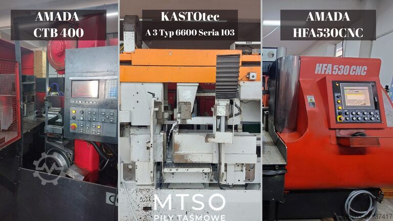 Testera benda
Amada / Kasto CTB400/A 3 Typ 6600 Seria 103/HFA530CNC