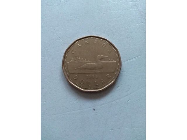 1 dolar Kanada, 1988.