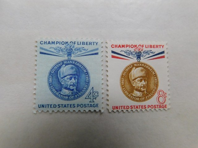 US POSTAGE 1960 KOMPLET ČISTA SERIJA