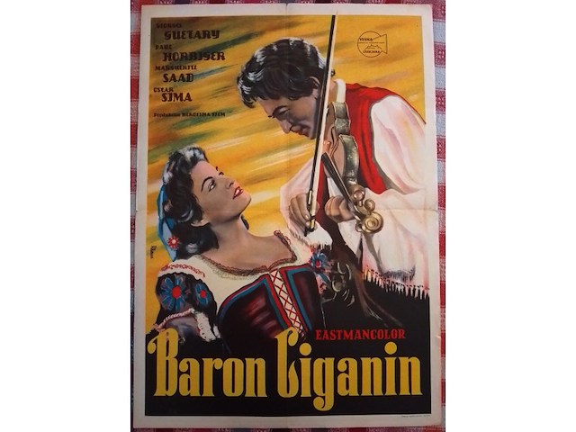 plakat BARON CIGANIN