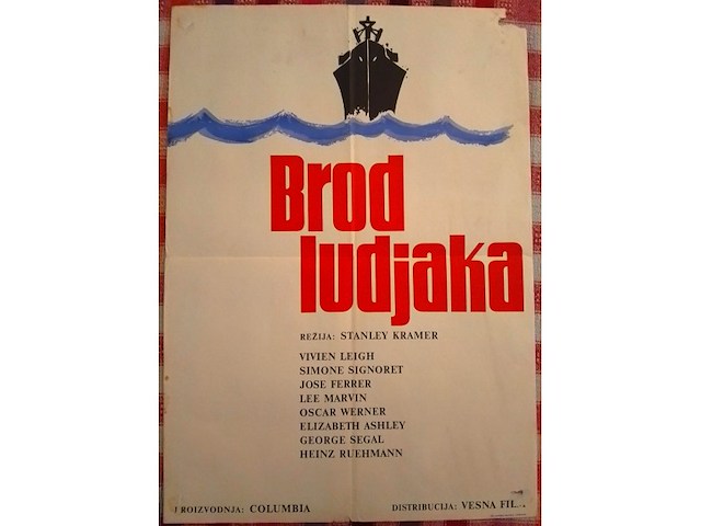 plakat BROD LUDJAKA