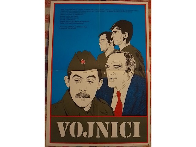 plakat VOJNICI (Đorđe Balašević)