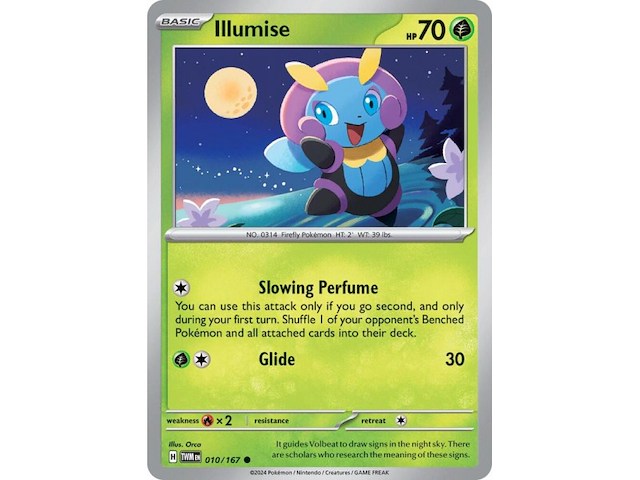 Pokemon Illumise TWM 010