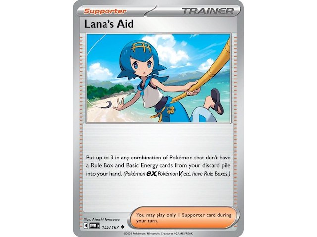 Pokemon Lana`s Aid TWM 155