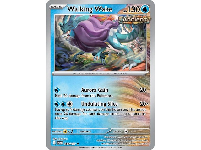 Pokemon Walking Wake TWM 063