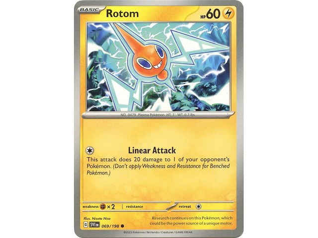 Pokemon Rotom SVI 069