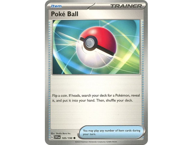 Pokemon Poké Ball SVI 185