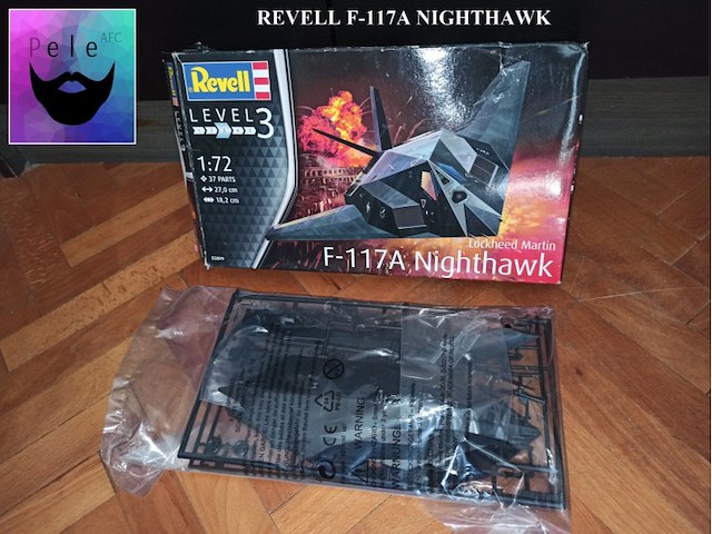 Revell maketa F-117A Nighthawk 1/72 - NOVO