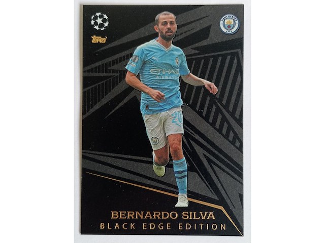 2023/24 Match Attax Extra UEFA CL Silva Black Edge