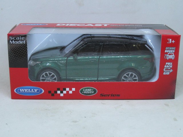 welly range rover