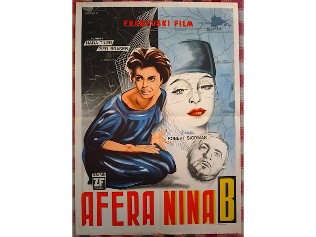 plakat AFERA NINA B