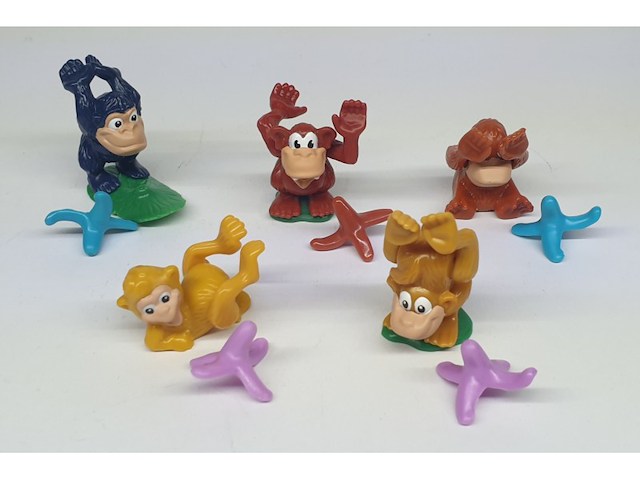 Kinder Nature Monkeys 2010  -  fali 1 figurica