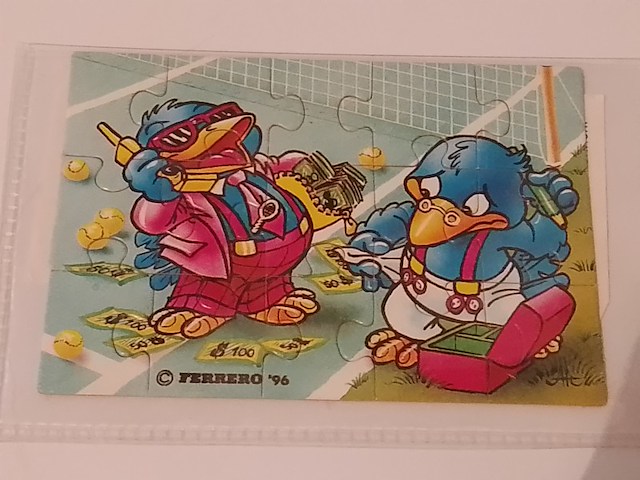 Puzzle bingo birds iz 1996-1