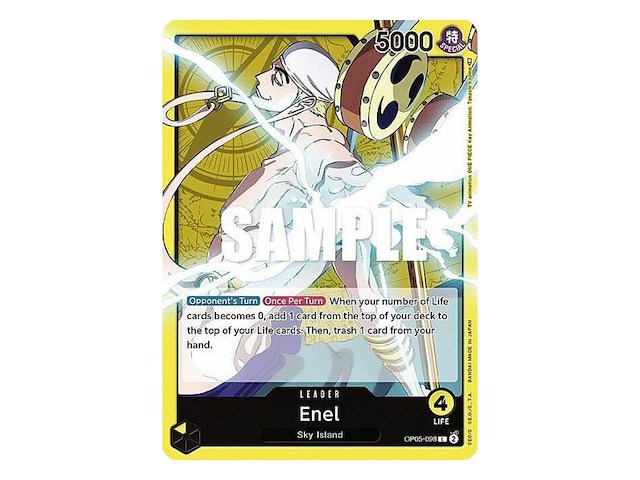 One Piece Card Game Enel - OP05-098 L