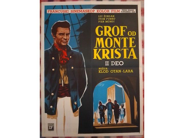 plakat GROF OD MONTE KRISTA II deo