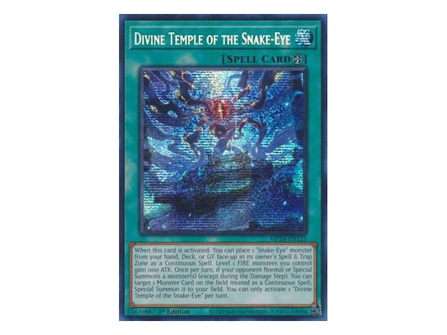 Yu-Gi-Oh! Divine Temple of the Snake-Eye - MP24-EN123