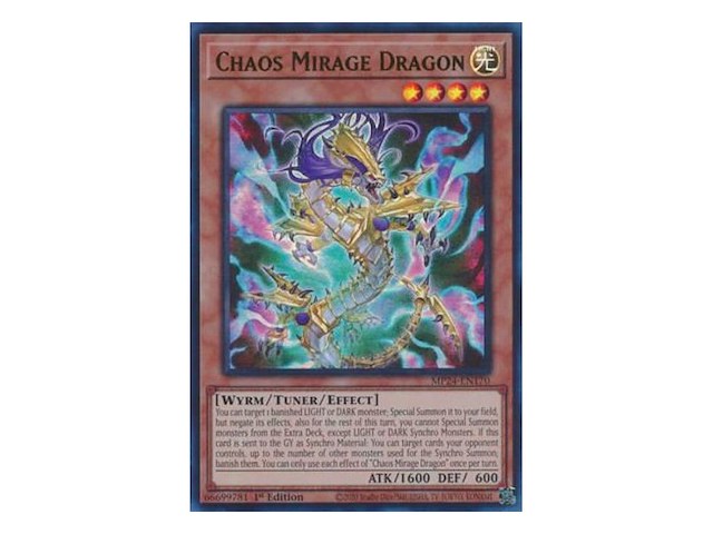 Yu-Gi-Oh! Chaos Mirage Dragon - MP24-EN170