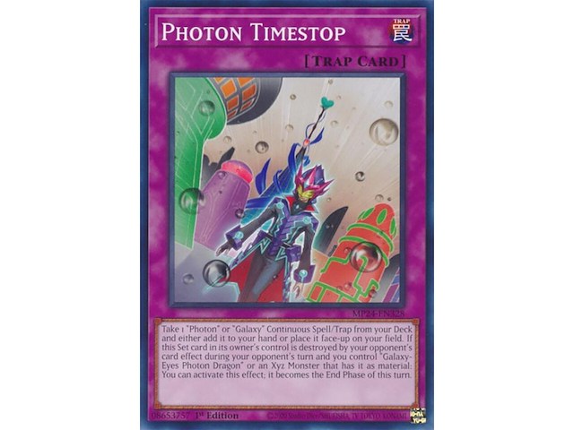 Yu-Gi-Oh! Photon Timestop MP24-EN328