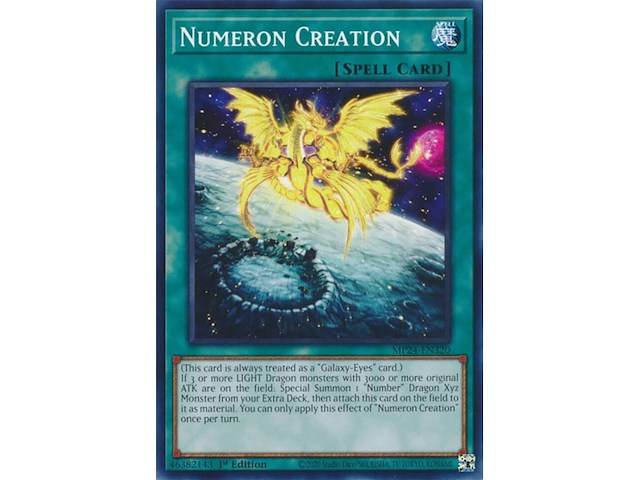 Yu-Gi-Oh! Numeron Creation MP24-EN320