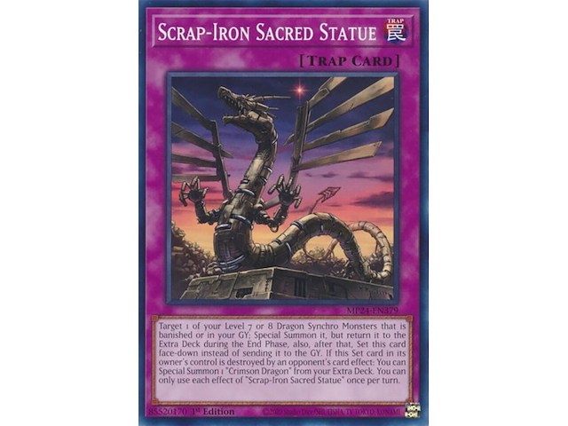 Yu-Gi-Oh! Scrap-Iron Sacred Statue MP24-EN379