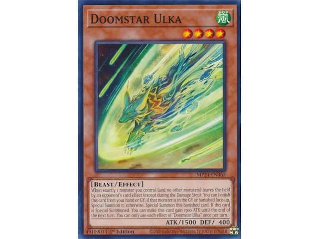 Yu-Gi-Oh! Doomstar Ulka MP24-EN365