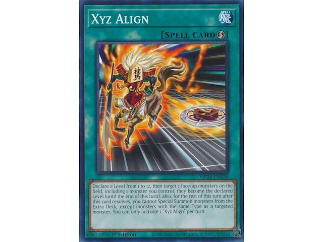 Yu-Gi-Oh! Xyz Align MP24-EN336